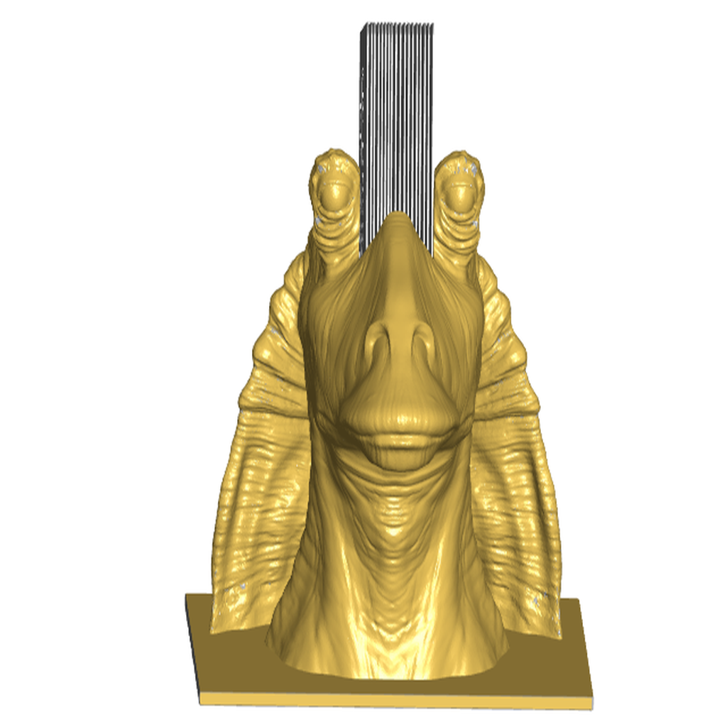 Free STL file Jar Jar Binks Business Card Holder (2 Styles) 🫙 ・3D print ...