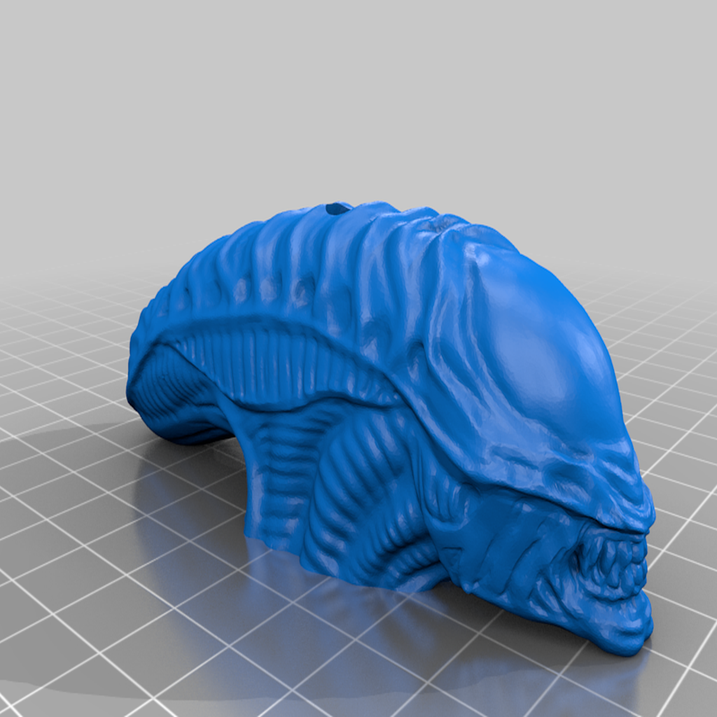 Бесплатный STL файл Alien Xenomorph | Chestburster Pull Ball Chain ...