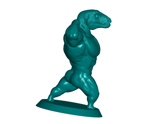 Free STL file Ultra Swole Velociraptor Bodybuilder 🦖 ・3D printing model ...
