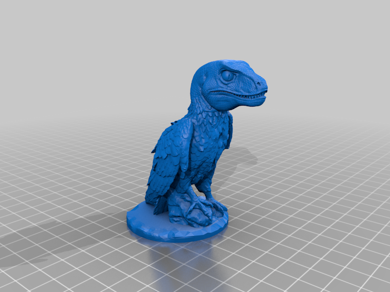 🧬 DNA Hack: Raptor Headed Eagle・Free STL File for ・Cults