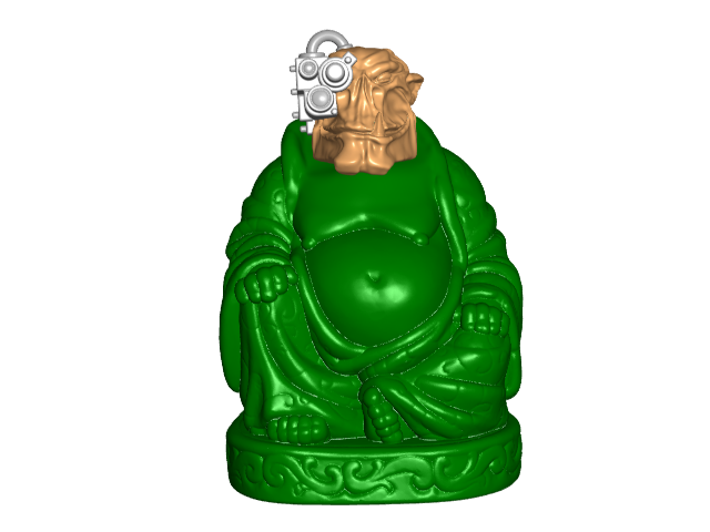 Free STL file Borg Orc Buddha 🗿 ・3D printable model to download・Cults