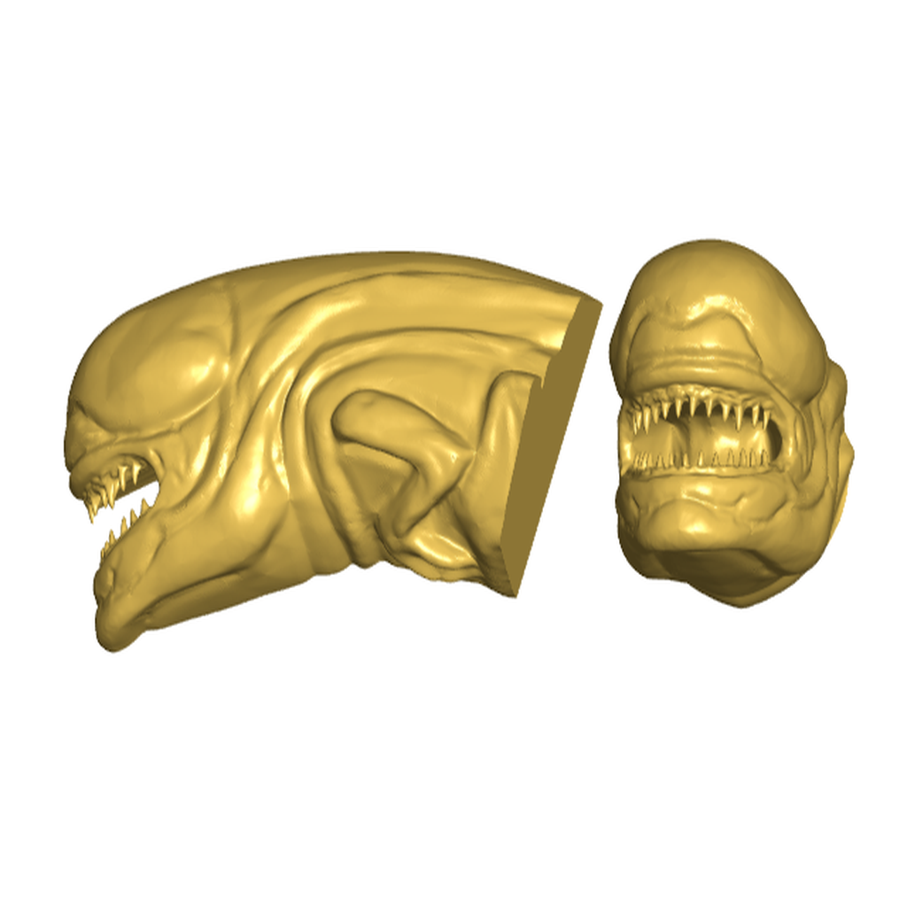 Free STL file Alien Chestburster Refrigerator / Whiteboard Magnets 👽 ...
