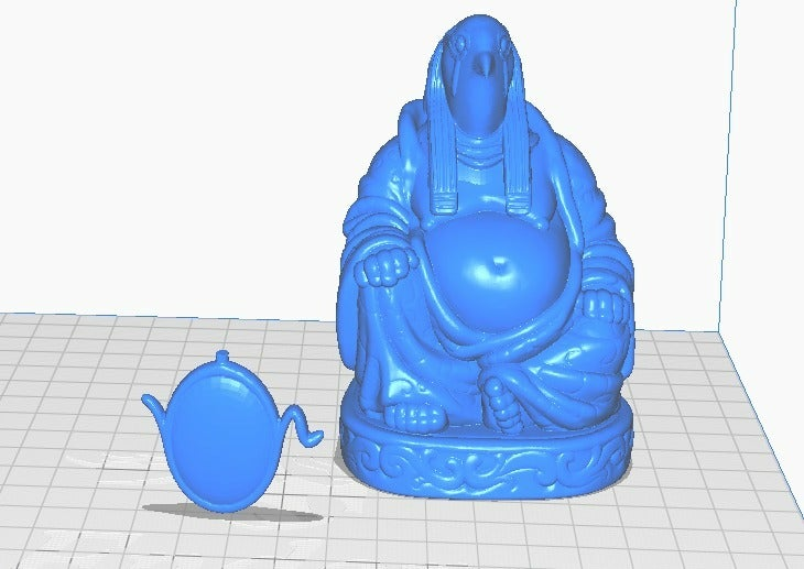 Free STL file Ra Buddha (Egyptian Collection) 🇪🇬 ・3D printing idea to ...