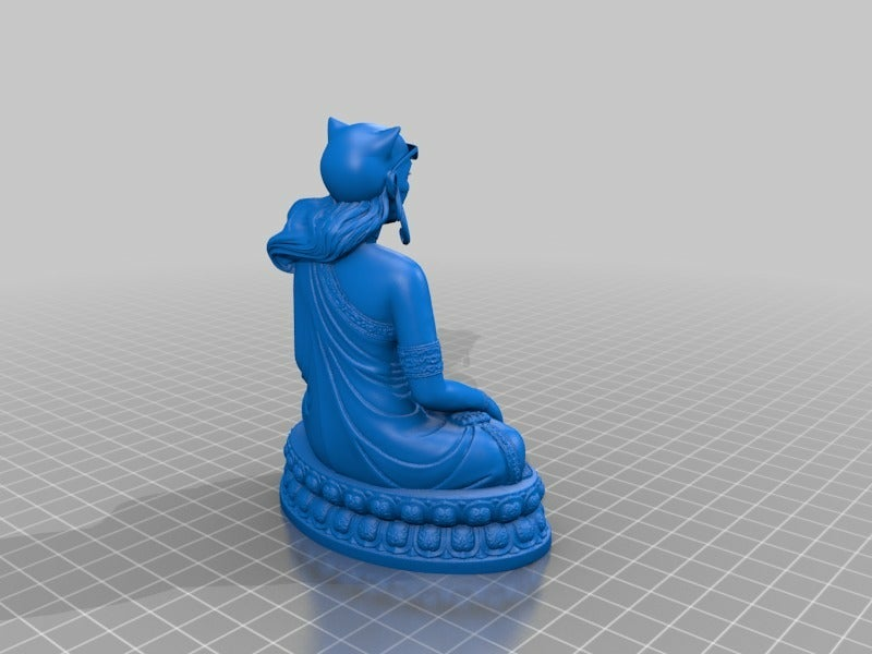 🦸‍♀️ Catwoman Buddha (Marvel Collection)・Free STL File for ・Cults