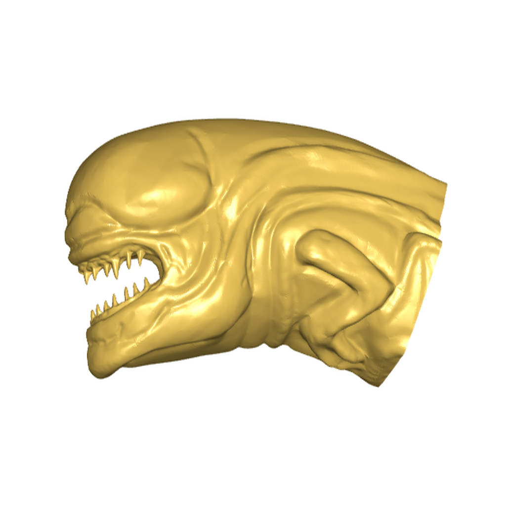Free STL file Alien Chestburster Refrigerator / Whiteboard Magnets 👽 ...
