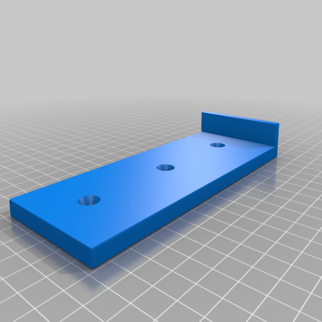 Free STL file Screw Mounting Plates for Shelf Brackets 🍽️ ・3D print ...