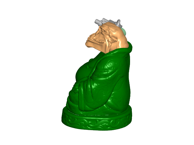 Free STL file Borg Orc Buddha 🗿 ・3D printable model to download・Cults