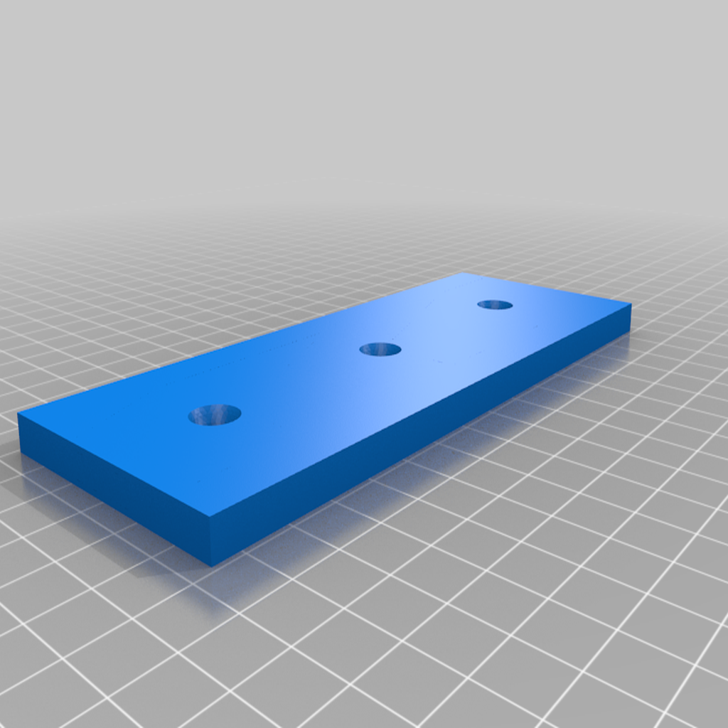 Free STL file Screw Mounting Plates for Shelf Brackets 🍽️ ・3D print ...