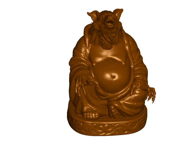 🐺 Howling Werewolf Buddha w/ Larger Head includes split version・Free ...