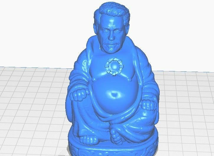 👤 Buda Tony Stark com reator (Coleção Marvel)・Arquivo STL Grátis para ...