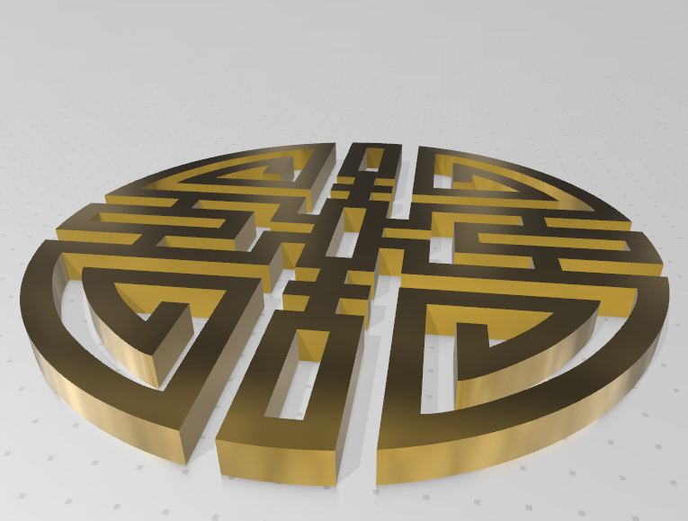 STL file Fu Symbol 👼 ・3D printing idea to download・Cults