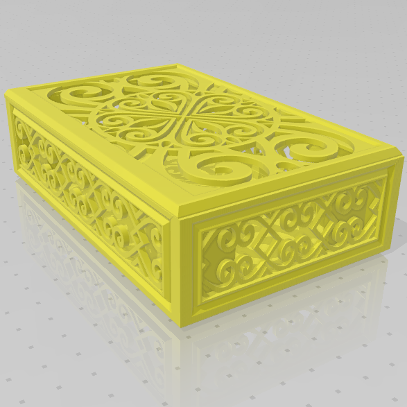 STL file Playing Cards and Tarot Box 🃏 (OBJ)・3D printer model to ...