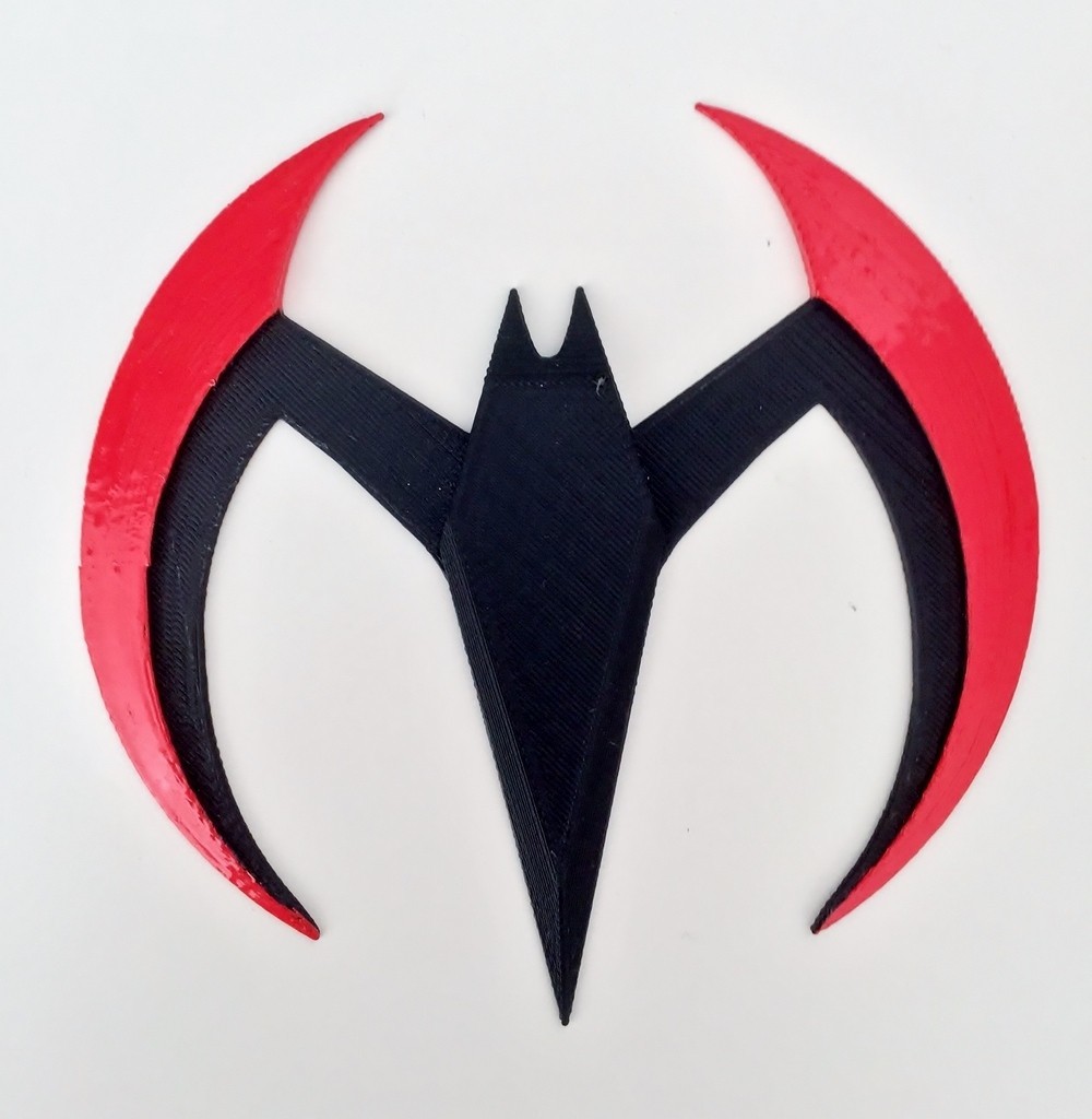 🎲 Batman Beyond Batarang・Free STL File for ・Cults