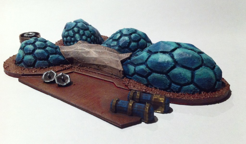 Free STL file Mars Base 🏛️ ・3D printable model to download・Cults