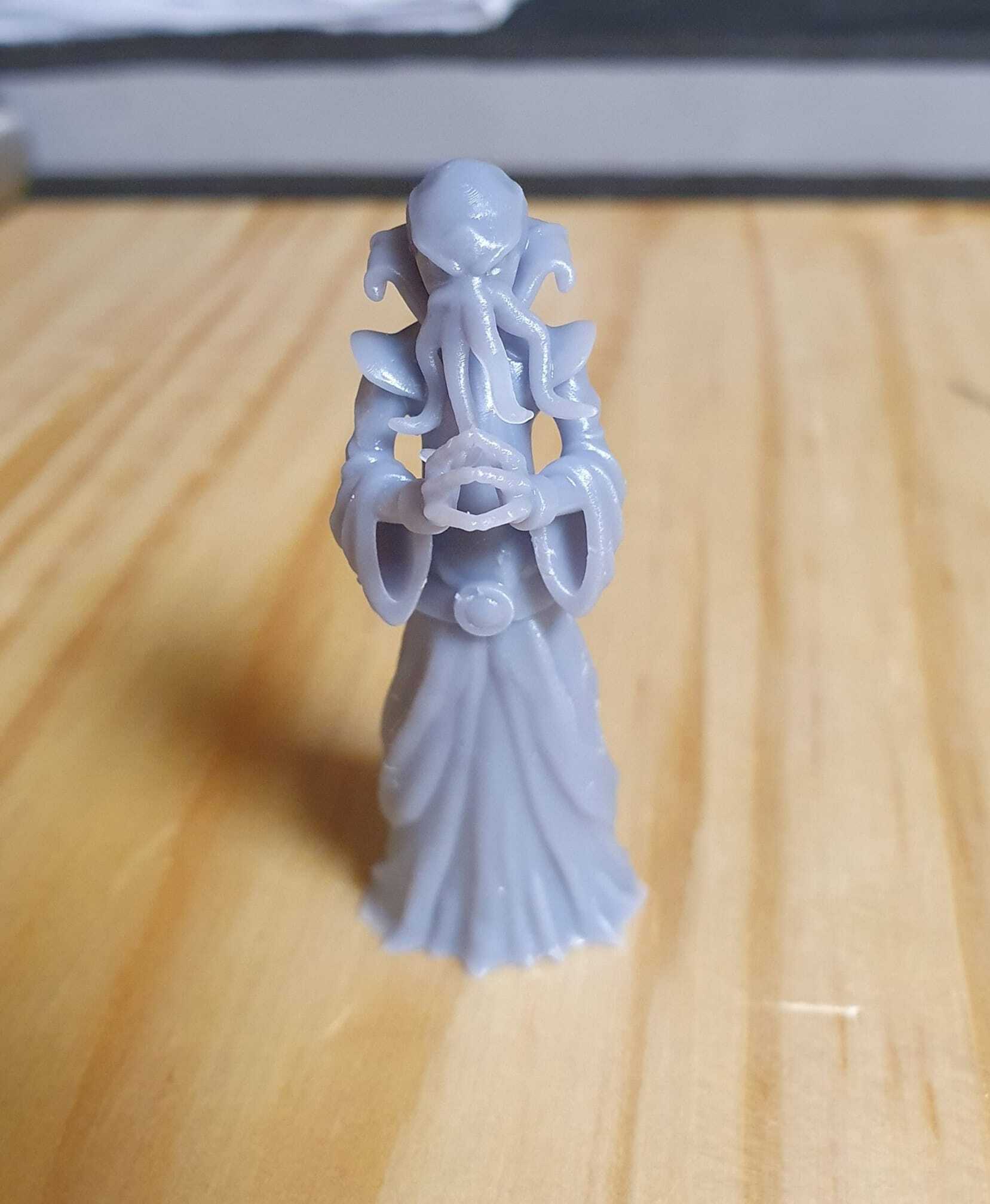 3D print DnD miniature illithid mindflayer monster・Cults