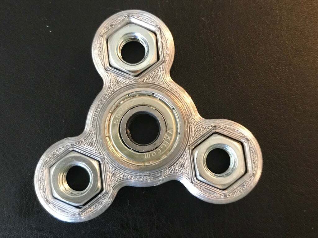 3D printing Small M8 Hex Nut Fidget Spinner・Cults