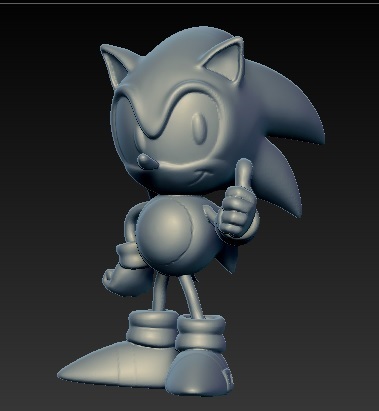 🎲 SONIC・Free STL File for ・Cults