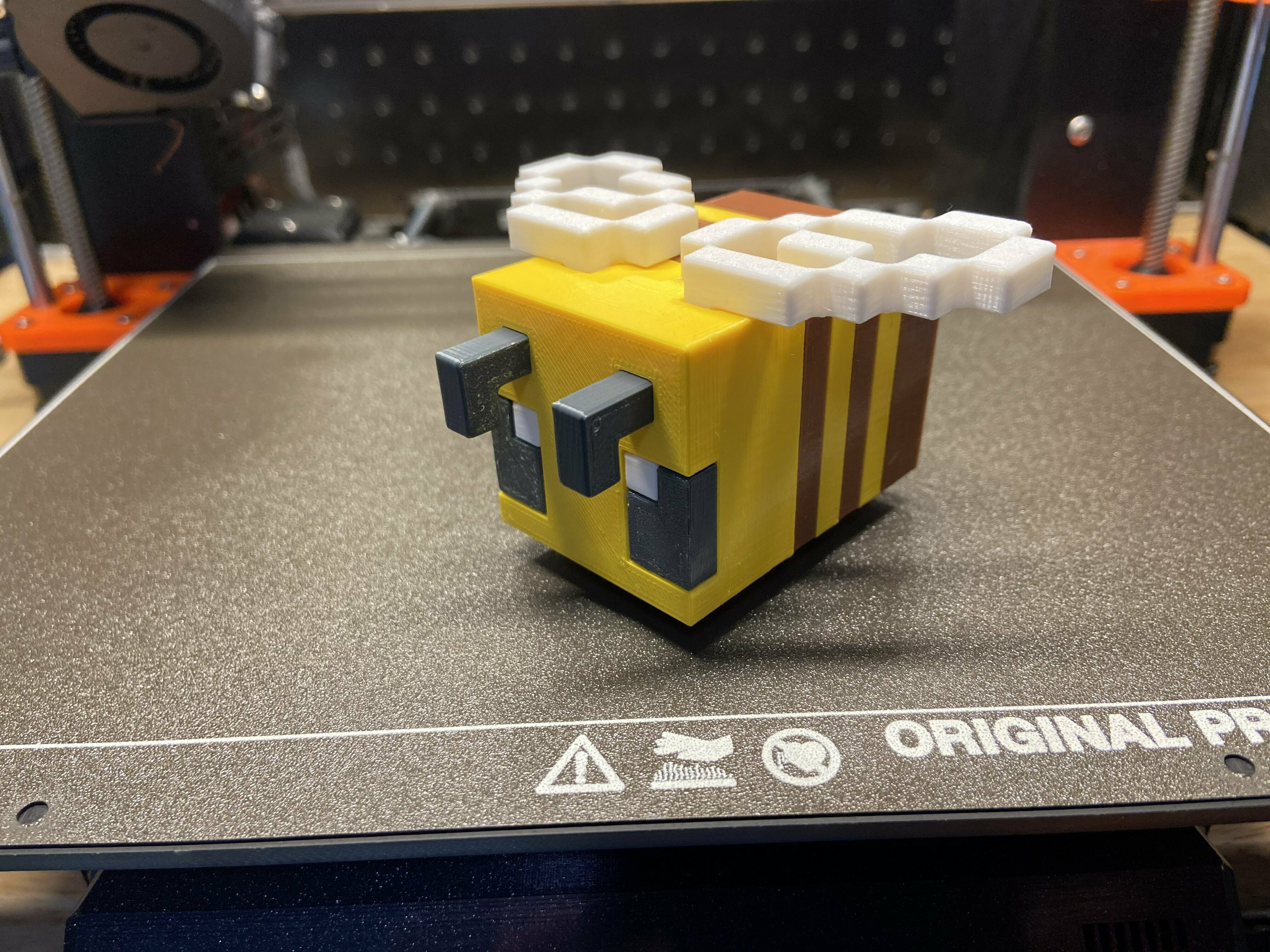 Archivo STL Abeja de Minecraft 🦸 (3MF)・Modelo imprimible en 3D para ...