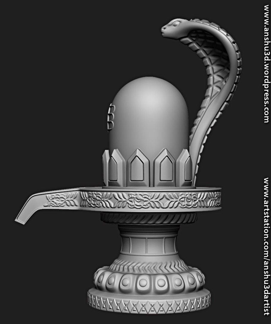 🛕 Shivling lord shiva ling 3d printable・ 3D File for ・Cults
