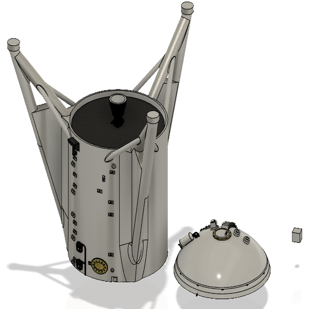Free 3D file Star Hopper - Spacex ⭐ ・3D printable model to download・Cults