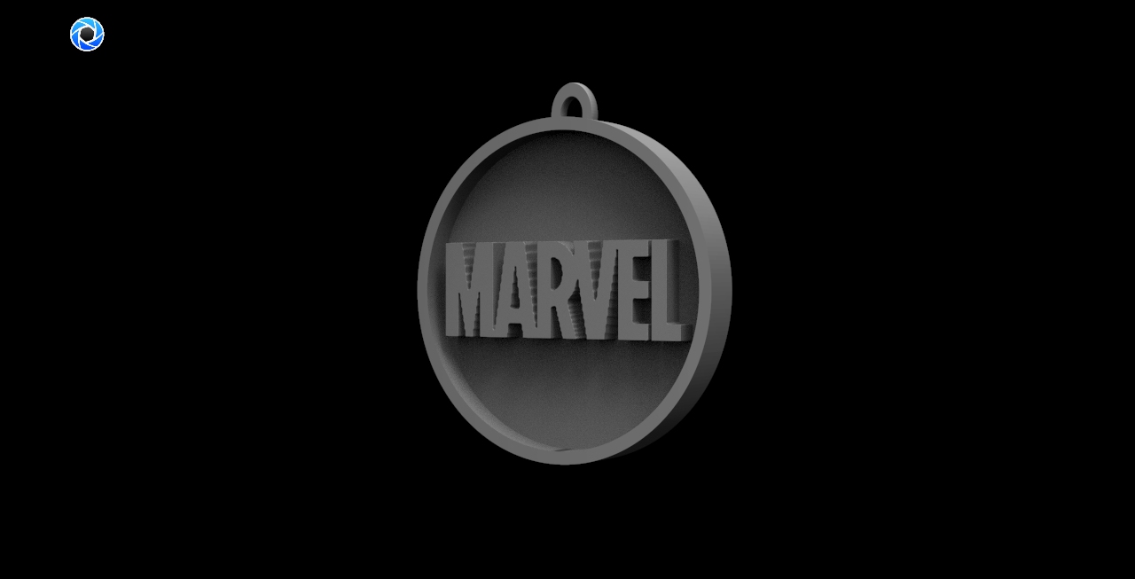 Archivo STL Logotipo de Marvel 👾 ・Objeto para impresora 3D para ...