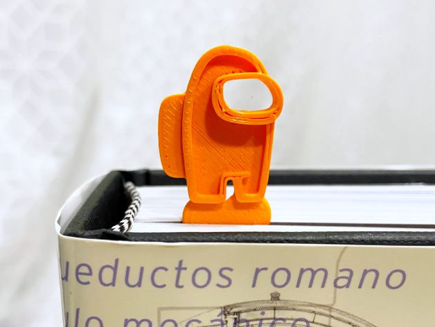 Free STL file AMONG US BOOKMARK 🔖 ・3D print model to download・Cults