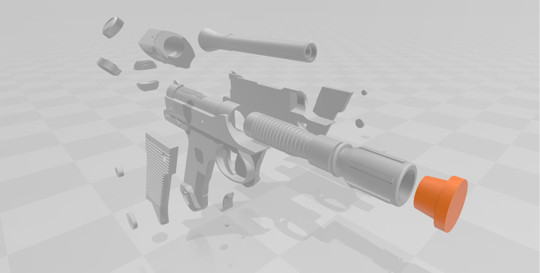 ⭐ Star Wars - CARA DUNE BLASTER - FOR COSPLAY・ STL File for ・Cults