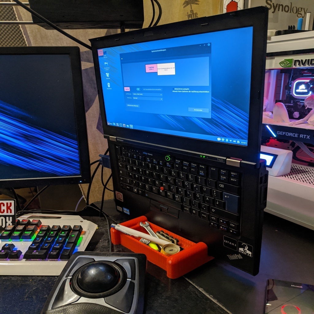 Arquivo grátis 3D Lenovo Thinkpad T420 Stand 💻 ・design de impressão 3D ...