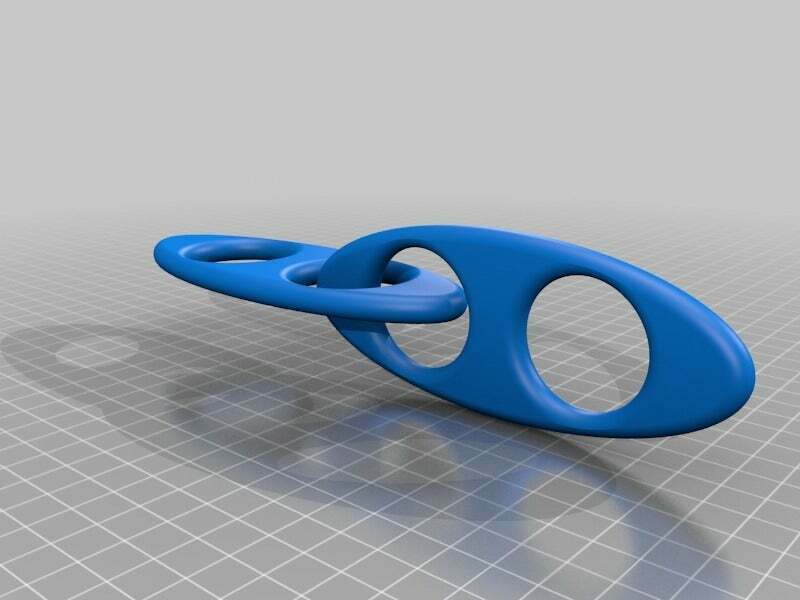 Free STL file chain link 🔗・3D printer design to download・Cults