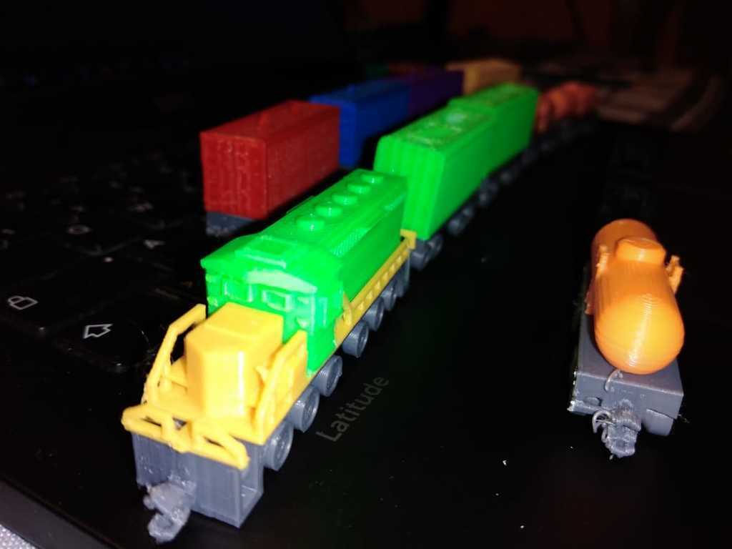 Free STL file Train model 🚆 ・3D printer model to download・Cults