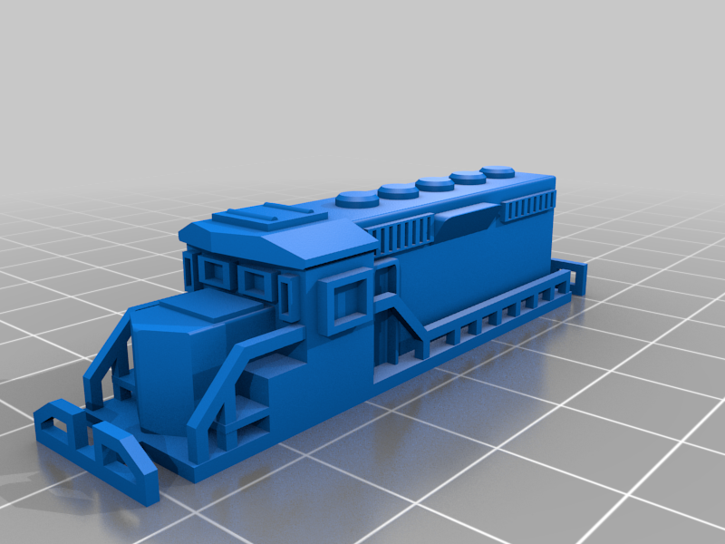 Free STL file Train model 🚆 ・3D printer model to download・Cults