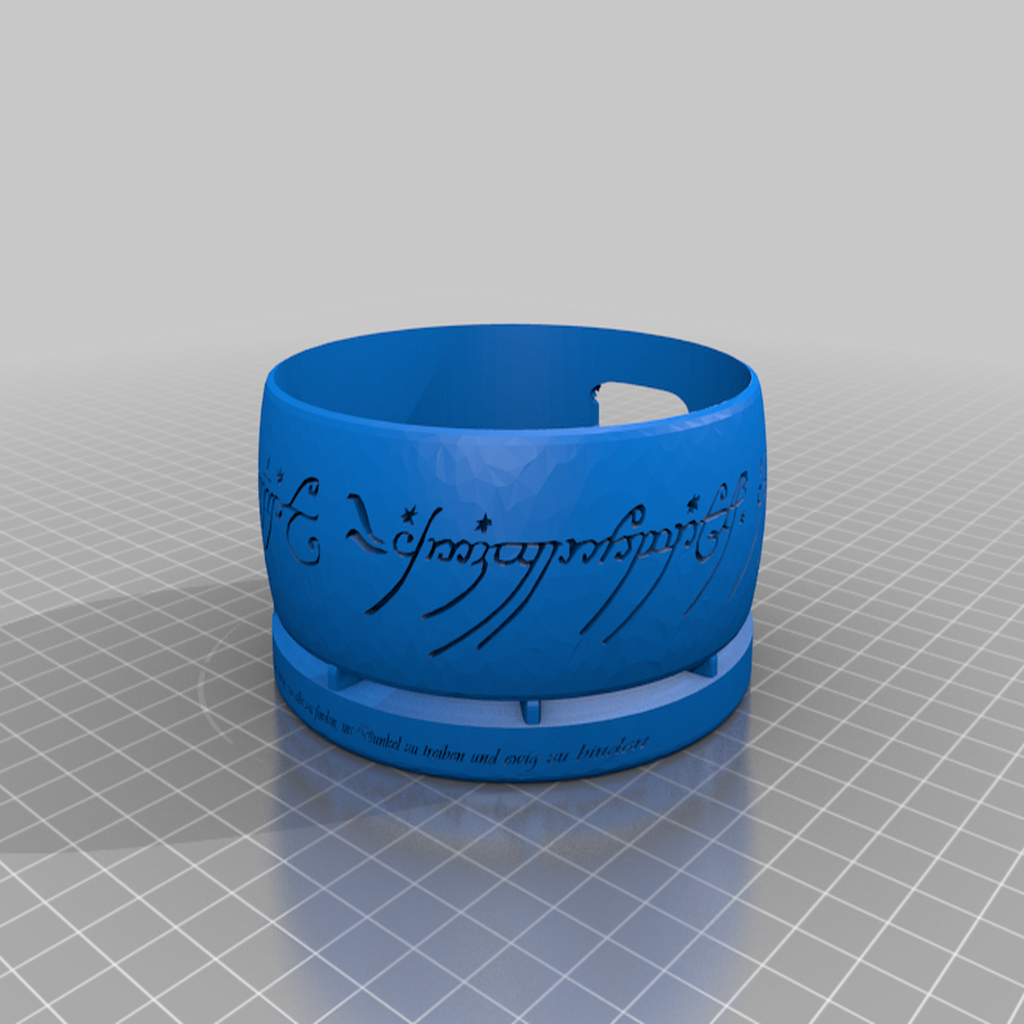 💍 Interceptor Sauron's Ring - The Lord of the Rings - Alexa Dock For ...