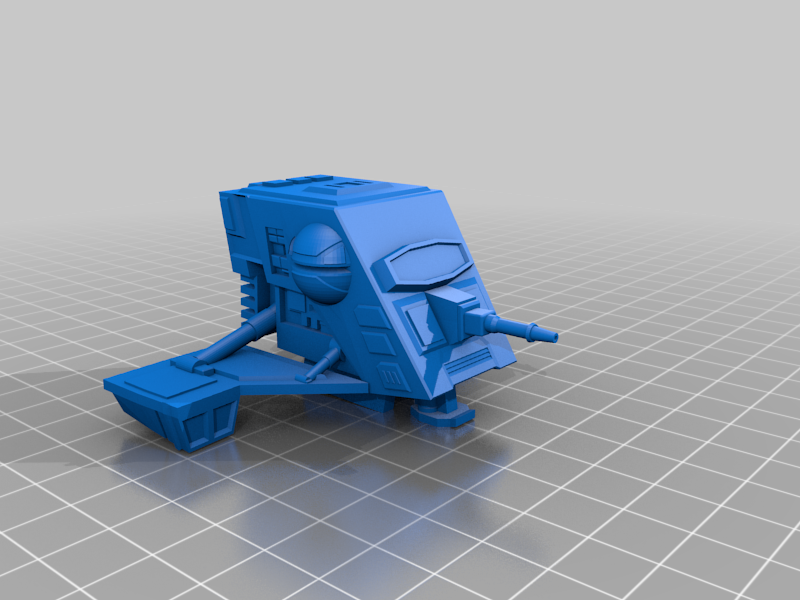 ⭐ INT-4 Mini Rig Star Wars Legion Scale・Free STL File for ・Cults