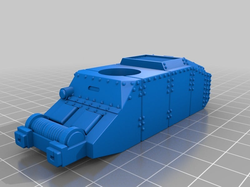 Descargar archivo STL gratis M Tanque 🎲 ・Modelo para la impresora 3D・Cults