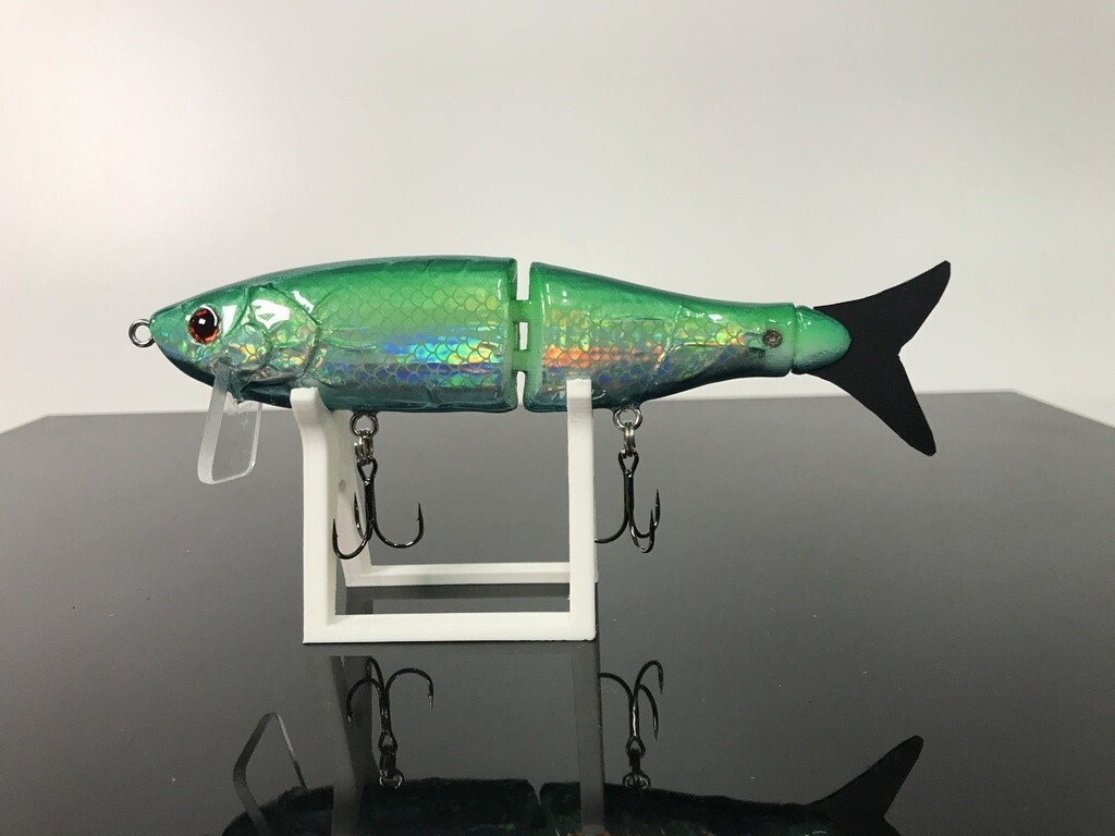 STL file fishing Lure for Bass - joint swimbait 🎣 ・Design to download ...
