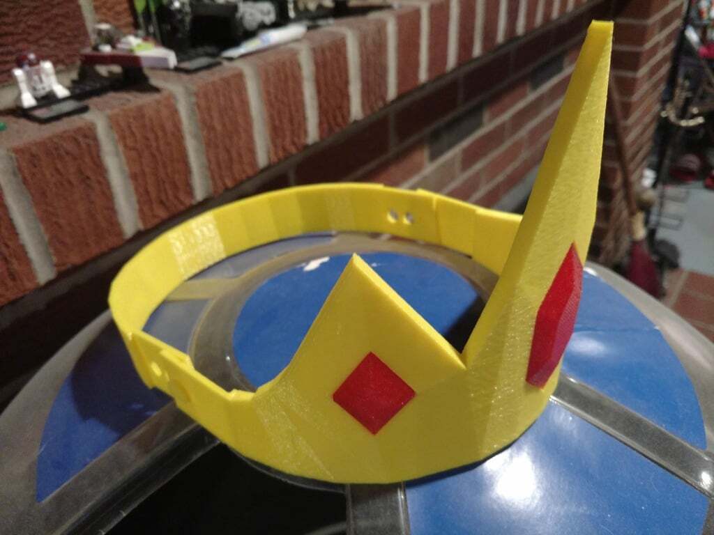 3D printing Ice King Crown Adventure Time Fan Art・Cults