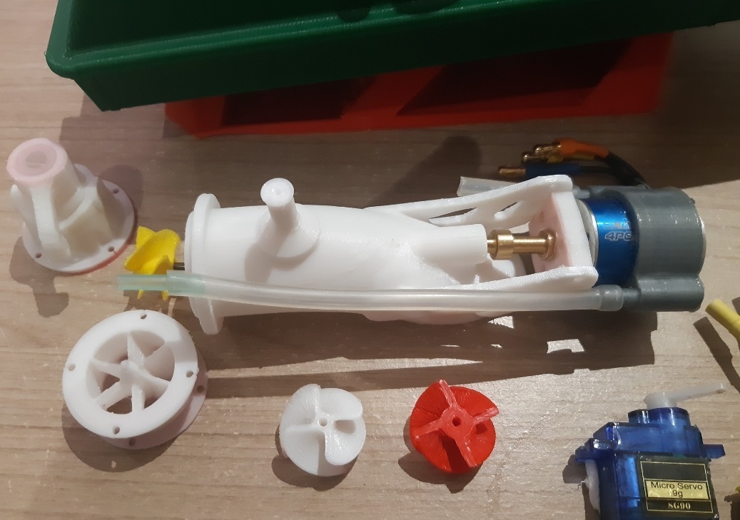 STL file micro hydro jet boat rc 🛥️ ・3D printable model to download・Cults