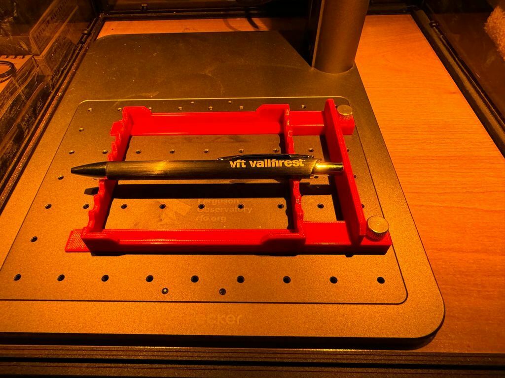 🖊️ Pen / Pencil Jig for Laserpecker 4・Free 3D File for ・Cults
