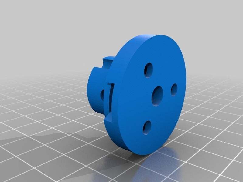 🛩️ Model Airplane Wheel Hub for 6mm Shaft・Free STL File for ・Cults