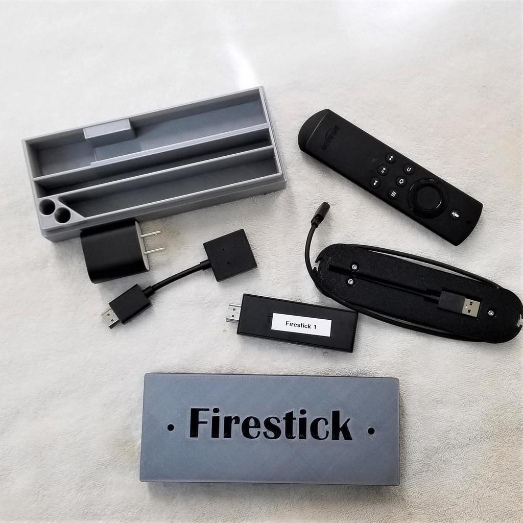 📦 Firestick Travel and Storage Box・Free STL File for 3D printing・Cults