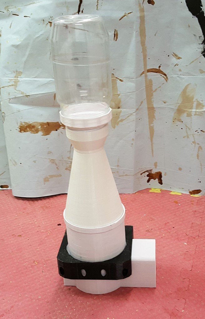 Free STL file Cyclone dust collector - low profile 🌀 ・3D printer design ...