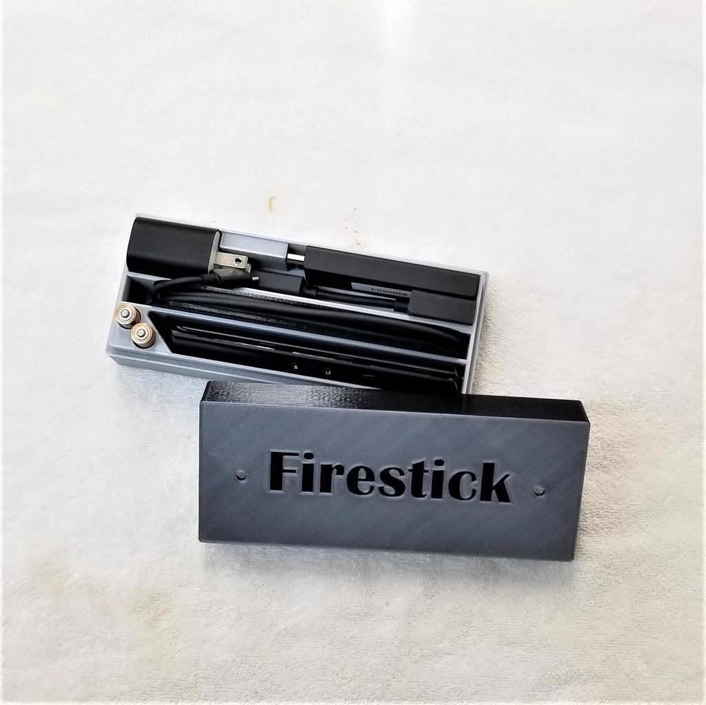 📦 Firestick Travel and Storage Box・Free STL File for 3D printing・Cults
