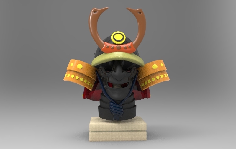 STL file samurai armor 🗡️ ・3D printer model to download・Cults