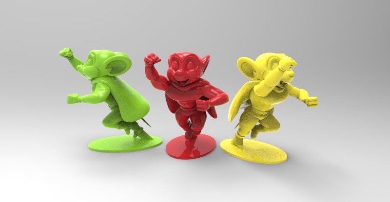 🐁 super mouse・ STL File for ・Cults