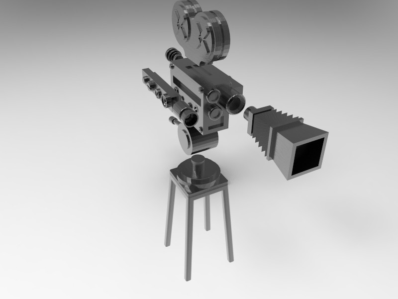 STL file antique camera 📷 ・3D printer design to download・Cults