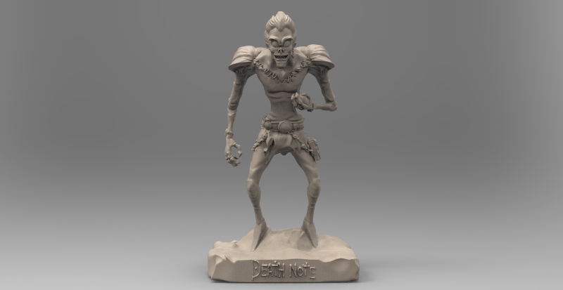 STL file Shinigami Ryuk body 🎨・3D print design to download・Cults