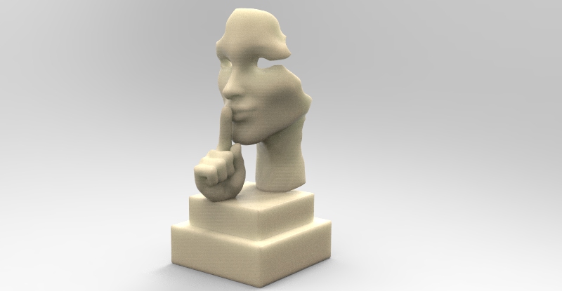 🤫 silence・ STL File for ・Cults