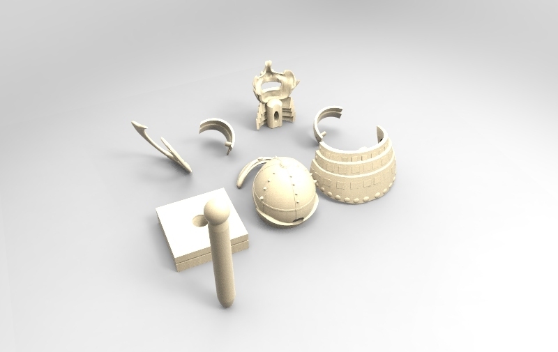 STL file samurai armor 🗡️ ・3D printer model to download・Cults