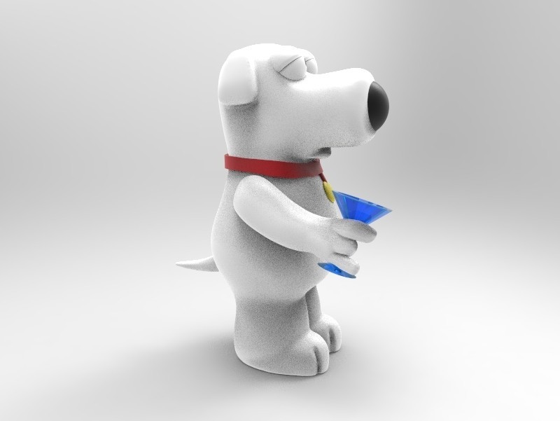 STL file brian griffin 🦅 ・3D printer design to download・Cults