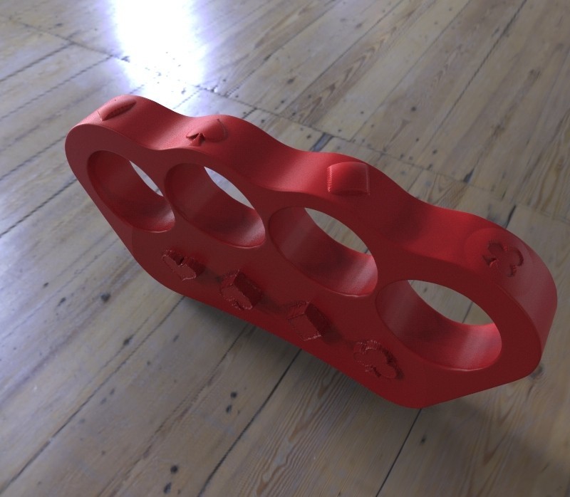 STL file poker mitten 🃏 ・3D printable model to download・Cults
